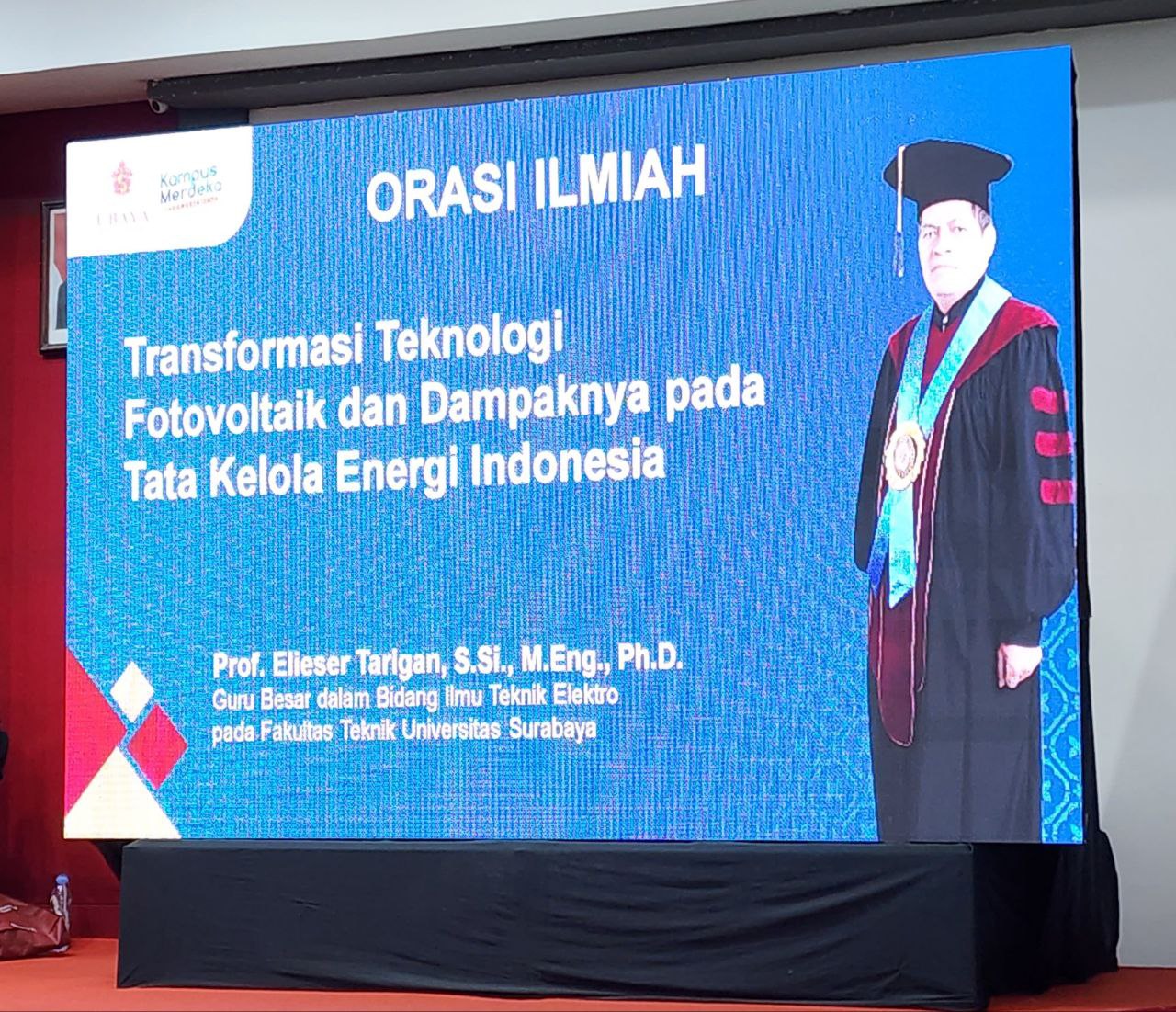 Profesor Teknik Elektro UBAYA Pertama | Teknik Elektro Universitas Surabaya Profesor Teknik Elektro UBAYA Pertama | Teknik Elektro Universitas Surabaya
